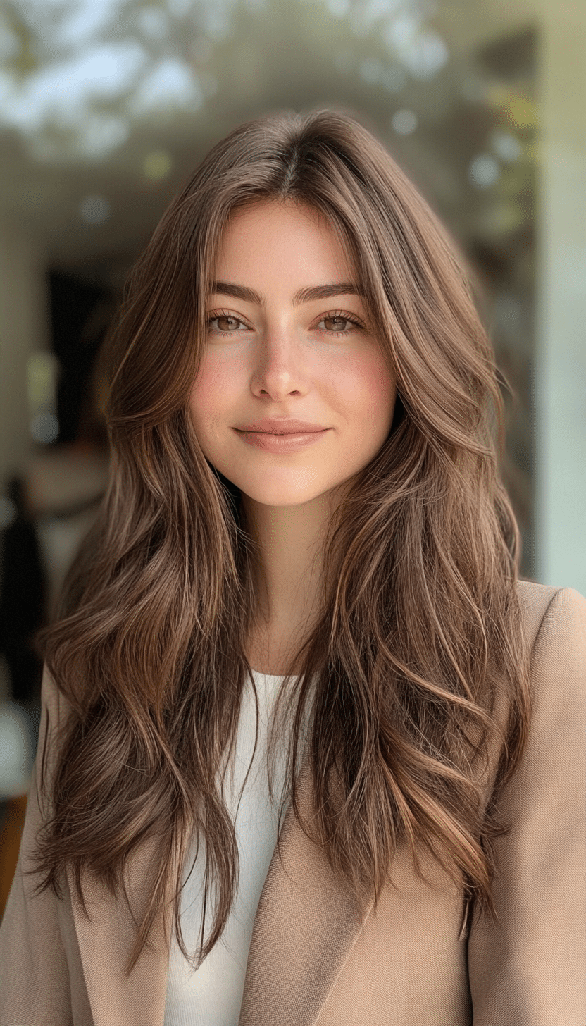 27 Stunning Haircuts for Long Brown Hair in 2025