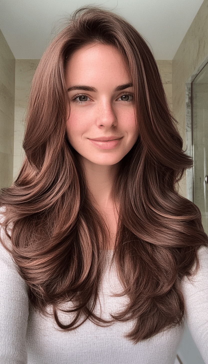 27 Stunning Haircuts for Long Brown Hair in 2025