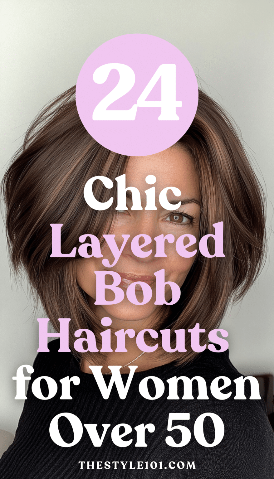 27 Trendy Layered Bob Haircuts For Women Over 50 In 2025