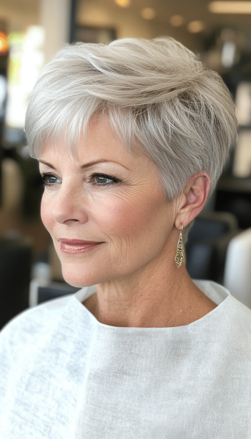 27 Stunning Senior Haircuts for Older Women in 2025
