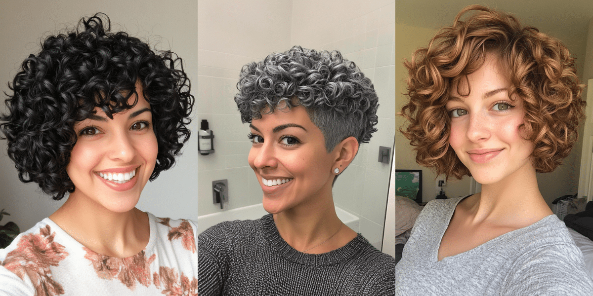 25+ Crazy-Good Short Curly Hairstyles for Women in 2025